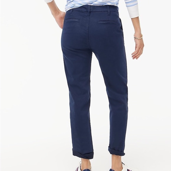 J. Crew Factory | Pants & Jumpsuits | J Crew Highrise Girlfriend Chino ...